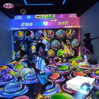 China Interactive Jumping Ball Projection Step Scoring System Laser Source For Shopping Malls for sale