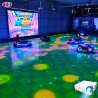 China Immersive Driving Simulator Go Kart Projection with Multiplayer Battle Games for sale
