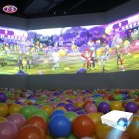 China Commercial Interactive Ball Throw Projection Game for Kids Entertainment Centers for sale