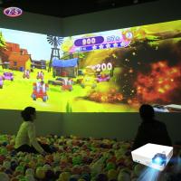 China Commercial Interactive Ball Throw Projection Game for Kids Entertainment Centers for sale