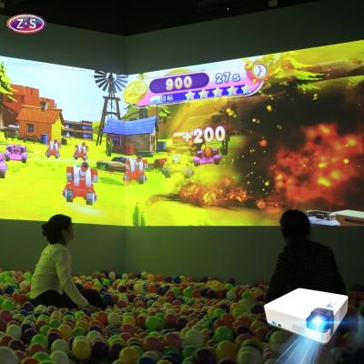 China Commercial Interactive Ball Throw Projection Game for Kids Entertainment Centers for sale