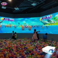 China High Replay Value Ball Throw Projection Game for Kids Entertainment Centers for sale