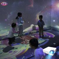 China Interactive Projection Trampoline Park Attraction with Immersive Space Games for sale