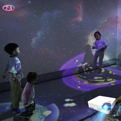 China Commercial Interactive Trampoline Gaming System Featuring Full HD Projection for sale