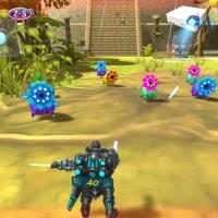 China High Resolution Projection Gaming Motion Sensor Mech Warrior Game for Educational Center for sale