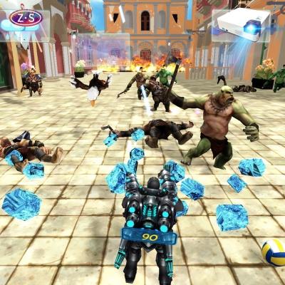 China Motion Sensor Mech Warrior Arcade Immersive Interactive Experience for Club for sale