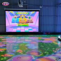 China Customized Indoor Racing Entertainment Go Kart Projection Game Multiplayer Battle for sale