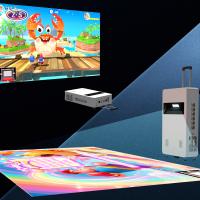 China Interactive Wall and Floor Projection Suitcase for Commercial Entertainment for sale