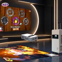 China Wall and Floor Projection Entertainment System for Mobile Commercial Applications for sale