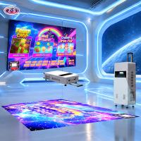 China Portable Commercial Wall and Floor Projection Suitcase for Interactive Games for sale