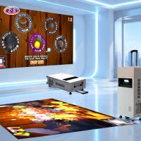 China Motion Sensing Interactive Wall and Floor Projection System for Entertainment Venues for sale