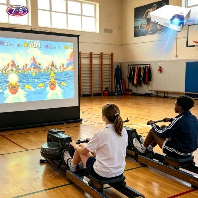 China Immersive Projection Interactive Rowing Equipment for Gyms and Amusement Centers for sale