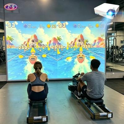 China Theme Park Interactive Rowing Attraction for Immersive Water Racing Adventures for sale