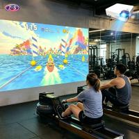 China Immersive Fitness Solution Interactive Rowing Machine for Commercial Sports for sale