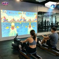 China Digital Sports Interactive Rowing Simulator with Live Distance and Speed Displays for sale