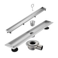 China 50 Europe Event Hotel Washroom Strainer with Modern Style Stainless Steel Floor Drain for sale