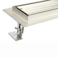 China Polished Gold Rose Gold Matte Black Color 70*400mm SUS 304 Linear Floor Drain for Bathroom for sale