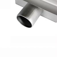 China Polished Gold Rose Gold Matte Black Color 70*400mm SUS 304 Linear Floor Drain for Bathroom for sale