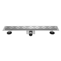 China Bathroom Stainer Modern 304 Stainless Steel Linear Floor Drain for Hotels Basins for sale