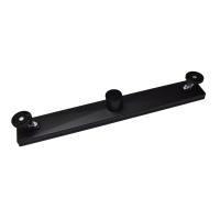 China 7cm Width Inbisible Floor Drain Linear Drain Matt Black OEM for Modern Washroom Design for sale