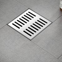 China Hotel Washroom Must-Have 4 Inch Floor Drain with Anti-Odor Filter and Shower Grate for sale