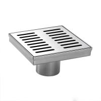 China Hotel Washroom Must-Have 4 Inch Floor Drain with Anti-Odor Filter and Shower Grate for sale