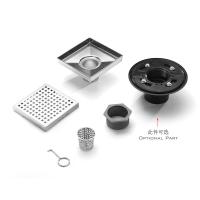 China Anti Odor Floor Drain Filter Floor Shower Grate Easy Install Drains in 50.8mm Diameter for sale