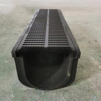 China Durable Drains Rain Water Drainage Iron Cast Grate Channel HDPE Trench Balcony for sale