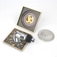 China BANGQI 20124 All Copper 4-Inch Floor Drain Deodorant Bathroom Shower Room Sewer for Basin Balcony Home Use for sale