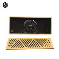China Linear Waste Drainer Pipe Gutter Brass Bathroom Shower Floor Drain for sale