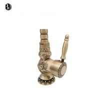China Antique Design Chorme Plating One-Handle Faucet for Kitchen Countertop Installation for sale