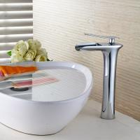 China Modern Ceramic Valve Core European Style Bathroom Under Counter Basin Waterfall Faucet for sale