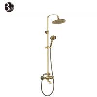 China European Style Antique Black Brass Wall Mount Handheld Shower Nozzle for Bath and Hotel High Quality Shower Mixer for sale