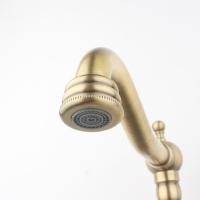 China Modern High Pressure Antique Brass Shower Head Water Saving Handheld Filter with Strainer for Hotel Usage or Home Basin for sale