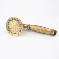 China Antique Full Brass Shower Faucet with Elegant Antique Shower Head for Bathroom Fittings Accessories for sale