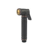 China Toilet Portable Clean Hand Held Wall Mounted Shatta  Bathroom Shattaf Bidet Spray Handheld Brass Spray Gun for sale