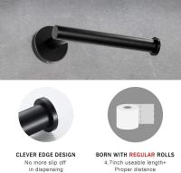 China Installation Wall-Mounted Tissue Holder 304SS Bathroom Towel Racks for Home and Hotel for sale