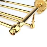 China Bangqi Antique Rose Gold Towel Rack Fixed Bath Towel Bar for Floor Usage in Bathroom for sale
