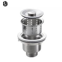 China Modern Stainless Steel Flexible Drainage Basin Pipes Deodorant Bathtub Drain Hose Polished Water Pipe Strainer Kitchen Bathroom for sale
