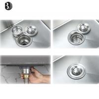 China Modern Stainless Steel Flexible Drainage Basin Pipes Deodorant Bathtub Drain Hose Polished Water Pipe Strainer Kitchen Bathroom for sale