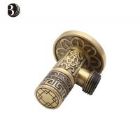 China Hot Sale Brass Bathroom Water Tap Toilet Angle Valve for Wash Basin for sale