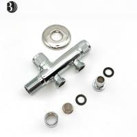 China Manual Control Angle Water Stop All-Copper Triangular Valve for Bathroom Toilet Hotel for sale