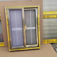 China Customized Colors Modern Sliding Aluminum Alloy Door Window for Anti-Theft Protection for sale