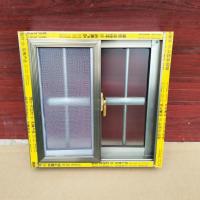 China Customized Colors Modern Sliding Aluminum Alloy Door Window for Anti-Theft Protection for sale