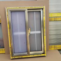 China Modern Design Aluminum Alloy Sliding Windows Roller Blind Horizontal Anti-Theft Folding Screen for Rural Self-Built Warehouses for sale