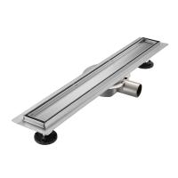 China Hotel 24-Inch Anti Odor Stainless Steel Floor Drain with Hair Catcher and Function for sale