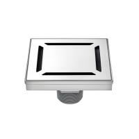 China Modern 4-Inch Floor Drain with Anti-Odor Grate for Hotels Popular Design for sale