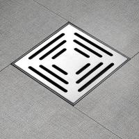 China Modern 4 Inch Floor Drain for Hotel Use Popular Anti-Odor Filter Shower Grate Manufactured by Anti-Odor Fitting Producer for sale