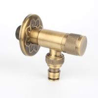 China ISO Certified Brass Cartridge Triangle Valve for Design Spa Step in Bathroom Toilet for sale