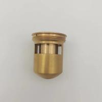 China Modern Brass Floor Drain Core Kitchen Toilet Sewer Control Water Drain Strainer Plug Trap 50mm Outer Deodorant Hotel Use for sale